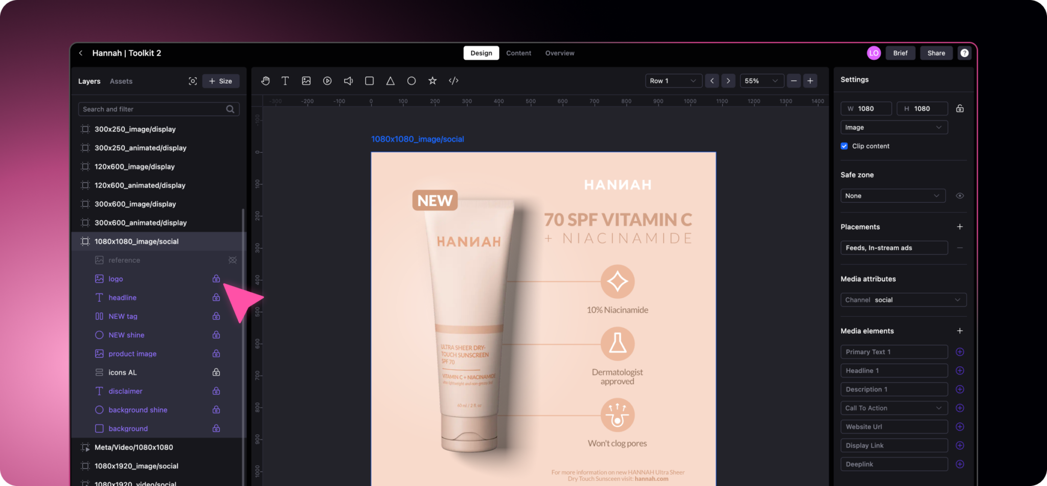 Create branded ad templates with Celtra Toolkits
